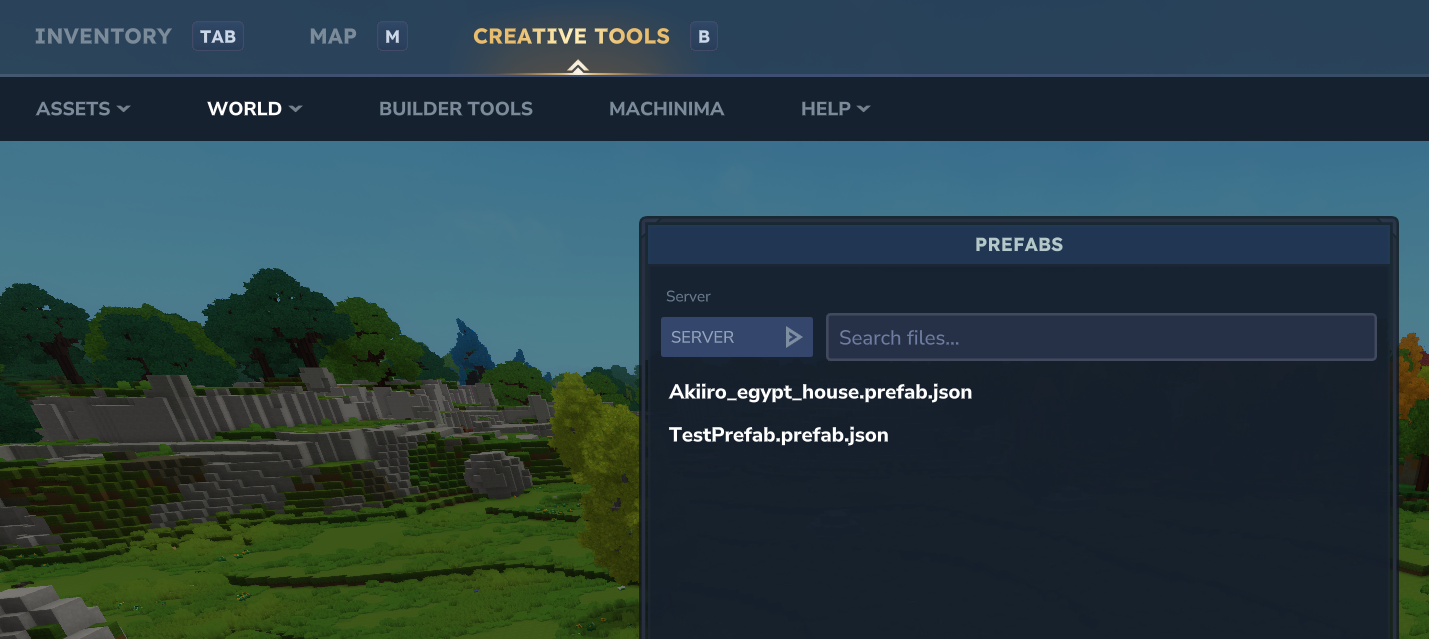 Convert a Minecraft build into a Prefab | Hytale.game
